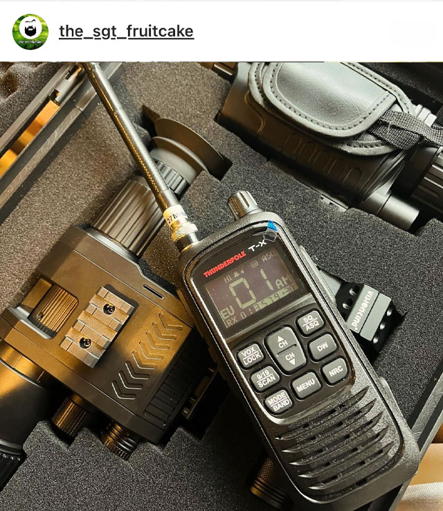 Thunderpole T-X | Handheld CB Radio | THUNDERPOLE